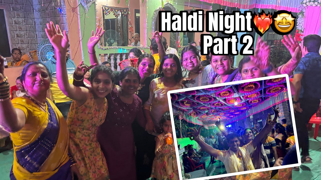 Haldi night💥#explore #wedding #mhatre #haladi #haldinight #dance #for ...