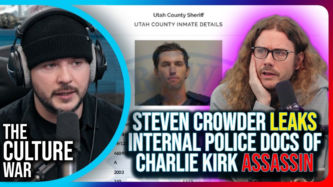 Steven Crowder Leaks Internal Police Docs of Charlie Kirk Assassin ...