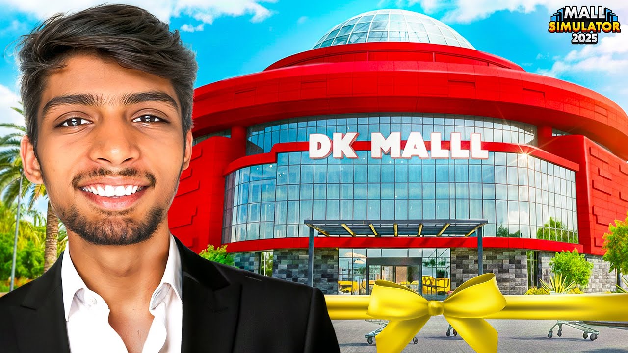 I Built the MOST LUXURY MALL in Mall Simulator! | Grand Opening 🎉EP - 1 ...