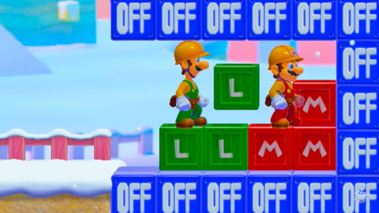 Super Mario Maker 2 – 2 Players Super Worlds Local Multiplayer (Co-Op ...