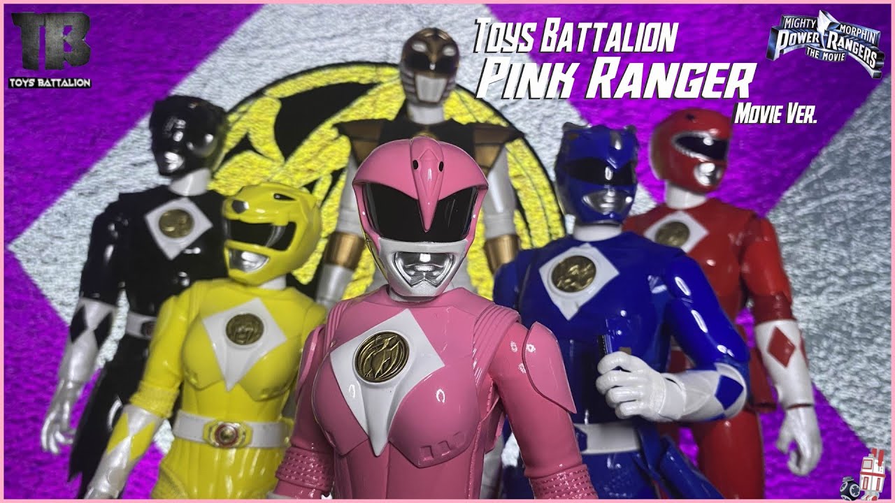Toys Battalion | 1/6 Scale Pink Ranger (MMPR Movie Ver) Figure Review ...
