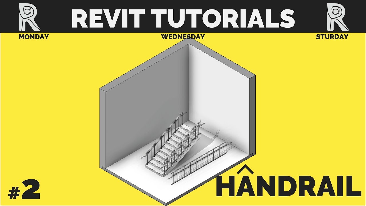 Railings in Revit Part#2 (FULL TUTORIAL) - YouTube