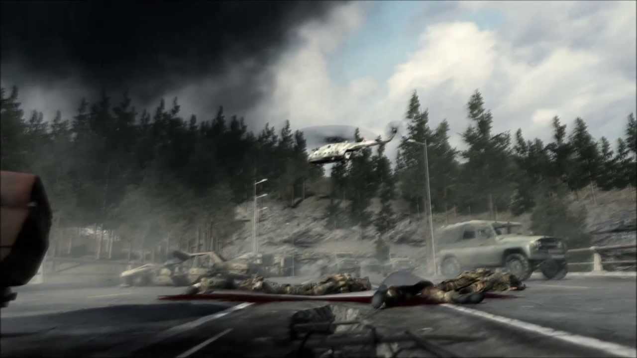 Call of Duty 4(R): Modern Warfare(TM) Last Mission Bridge Veteran - YouTube