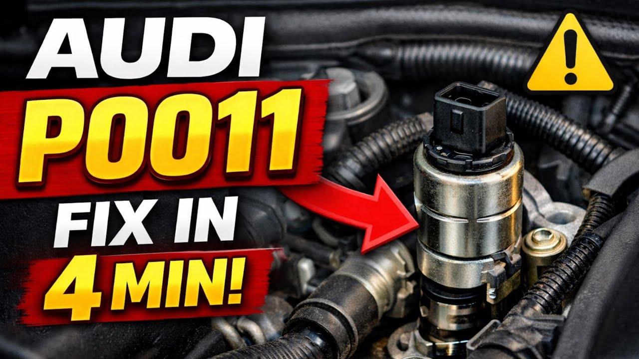 AUDI P0011 Code Explained & Fixed FAST | No Mechanic Needed - YouTube