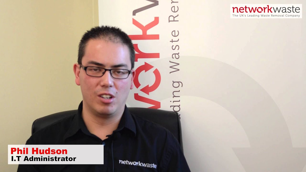 Phil Hudson | I.T Administrator | Network Waste - YouTube