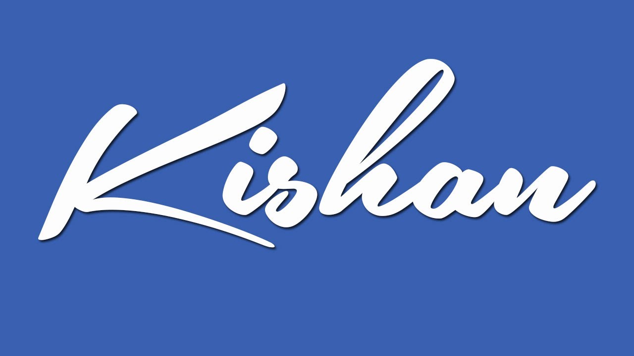 Kishan Signature Style | Kishan name signature style | K name signature ...