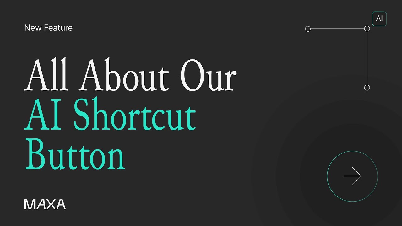 MAXA AI Shortcuts - YouTube