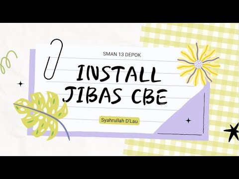 Video Install CBE Jibas di Android - YouTube