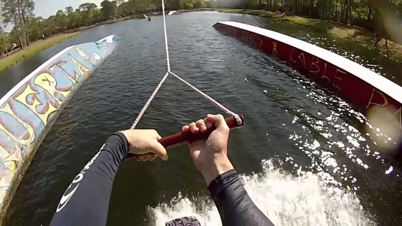 Wakeboarding Trophy Lakes - YouTube