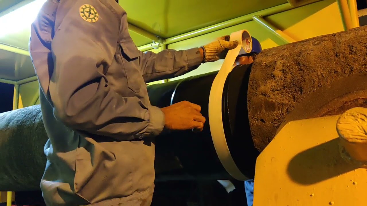 Pipe Coating Process - YouTube