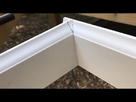 HOW TO COPE BASEBOARD TRIM - YouTube
