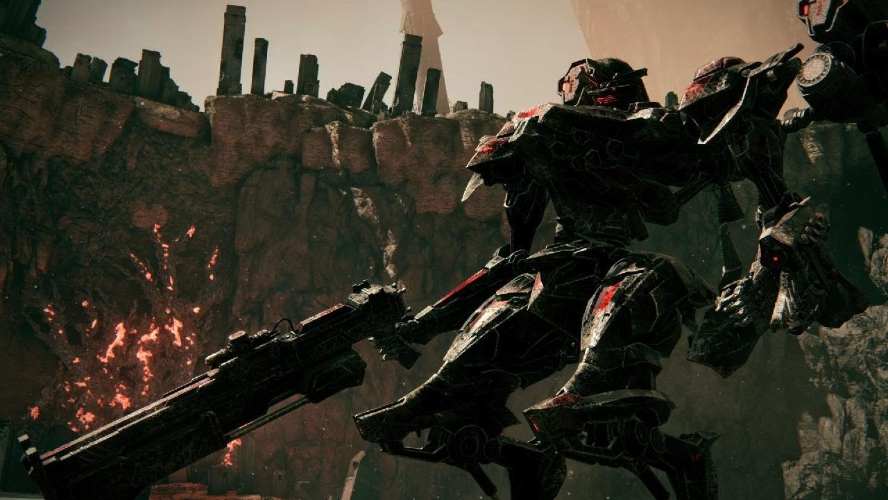 ARMORED CORE VI - (Boss Fight) Ibis Series CEL-240 mech - YouTube