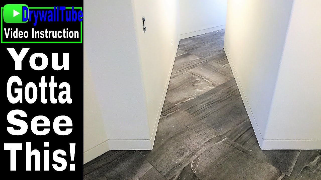 Completed Drywall Renovation Project- Wednesday Walk Through - YouTube