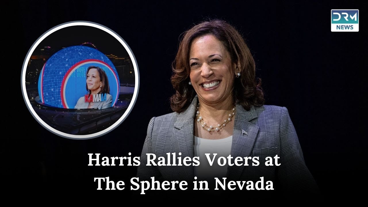 Kamala Harris Takes to The Sphere to Rally Voters in Nevada |News Today ...