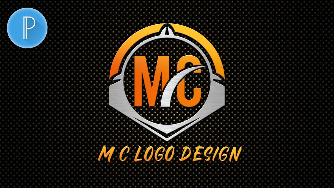 M C Logo design || Your Channel Choice logo design || Tutorial ||{Well ...