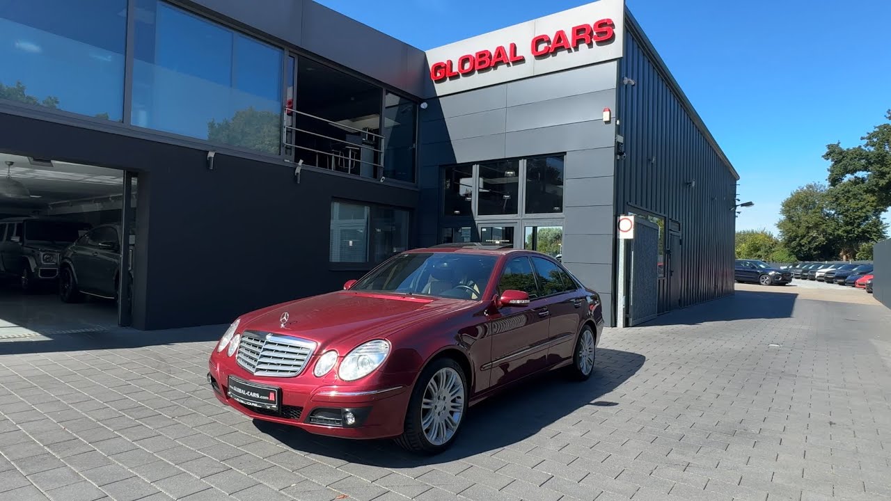 MERCEDES BENZ E 500 5.5L V8 DESIGNO 7G-TRONIC*MAYBACH ROT MET. - 250819 ...