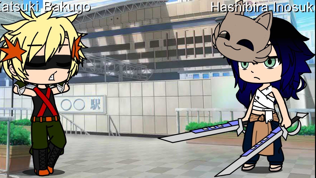 Katsuki Bakugo vs Hashibira Inosuke by @FreshyKanal ft. @CamSteady ...