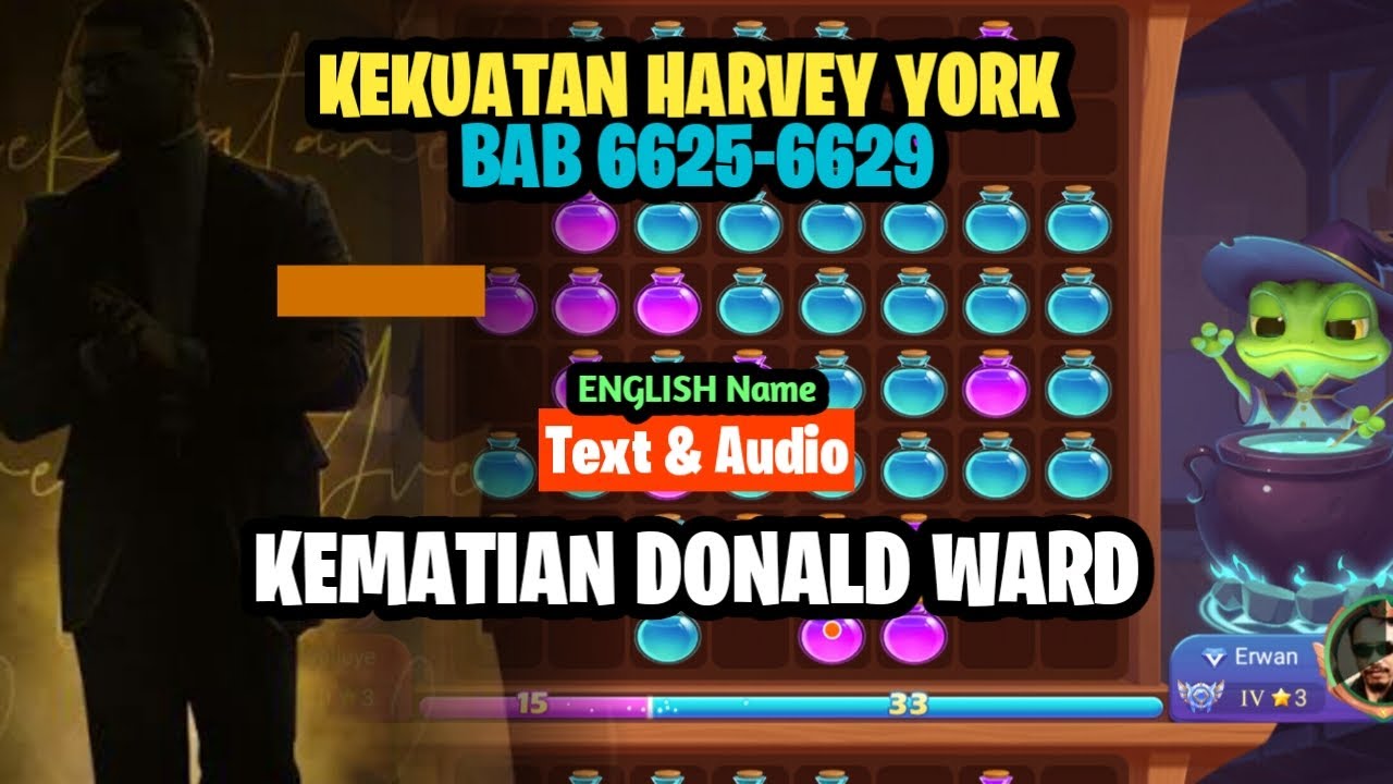 Kematian Donald Ward | Master Poison Harvey York Bb 6625-6629 - YouTube