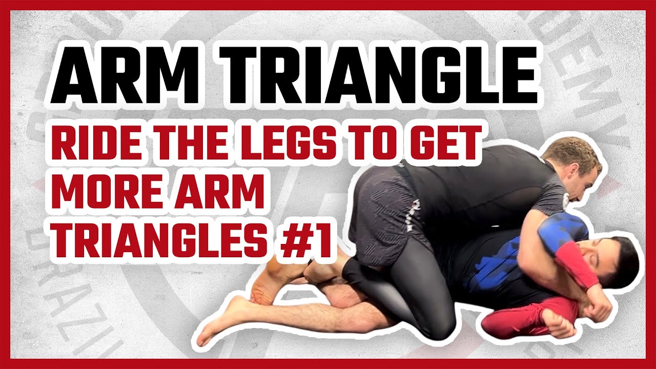 Ride The Legs To Get More Arm Triangles #1 | Arm Triangle Seminar [7/8 ...