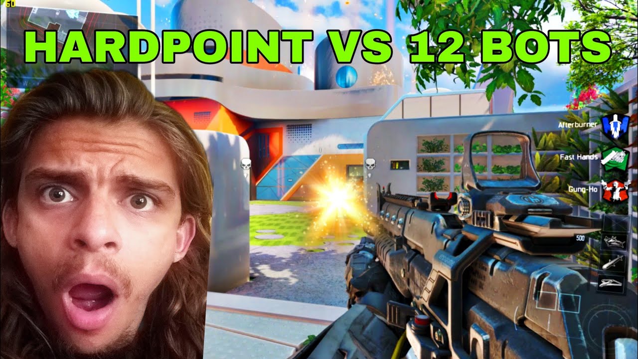 Black Ops 3 HARDPOINT vs.12 BOTS (INSANE) - YouTube
