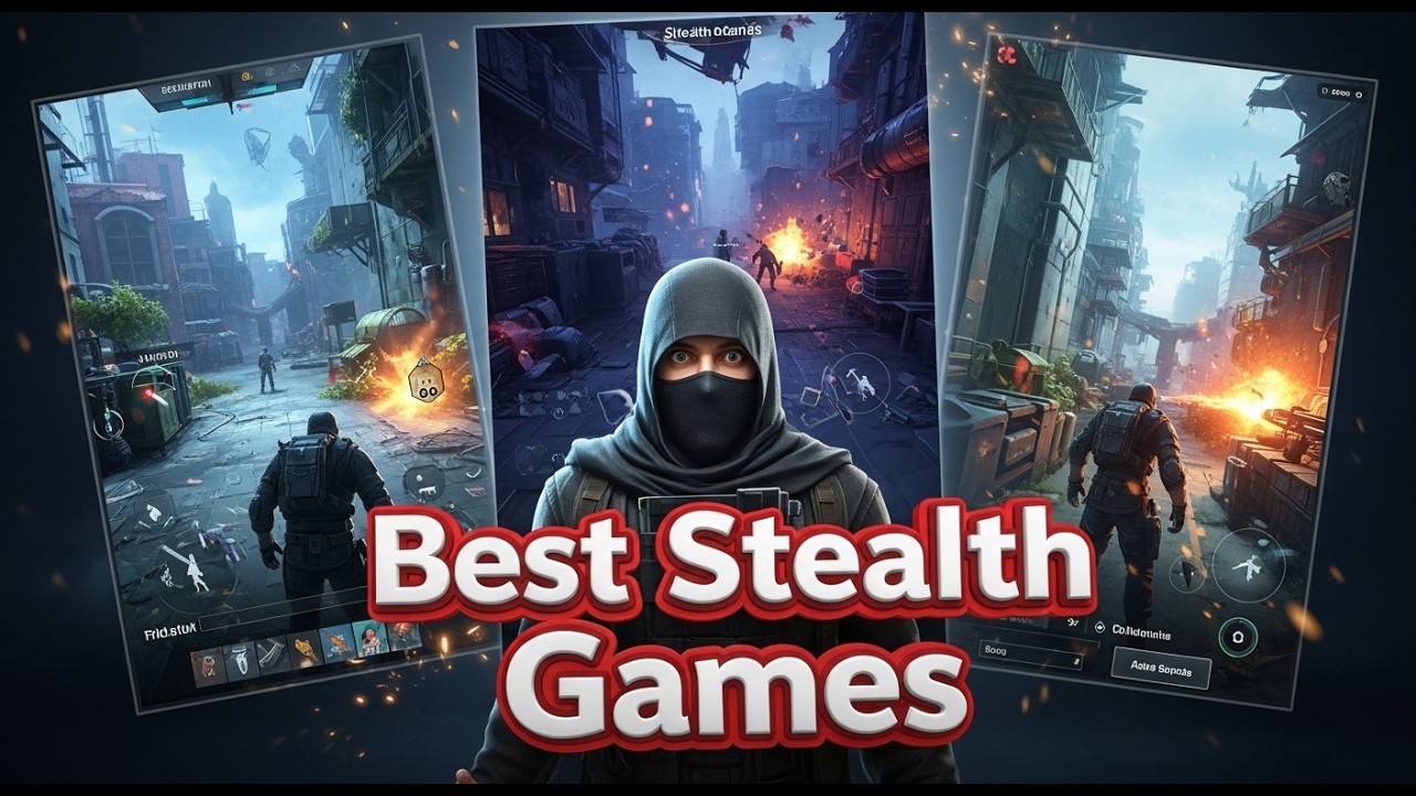 10 BEST Stealth Games You Should Play! - YouTube