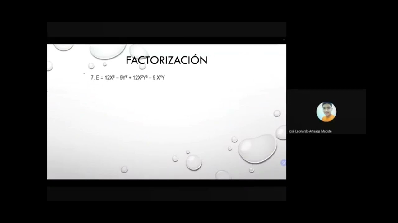 Factorizar YouTube