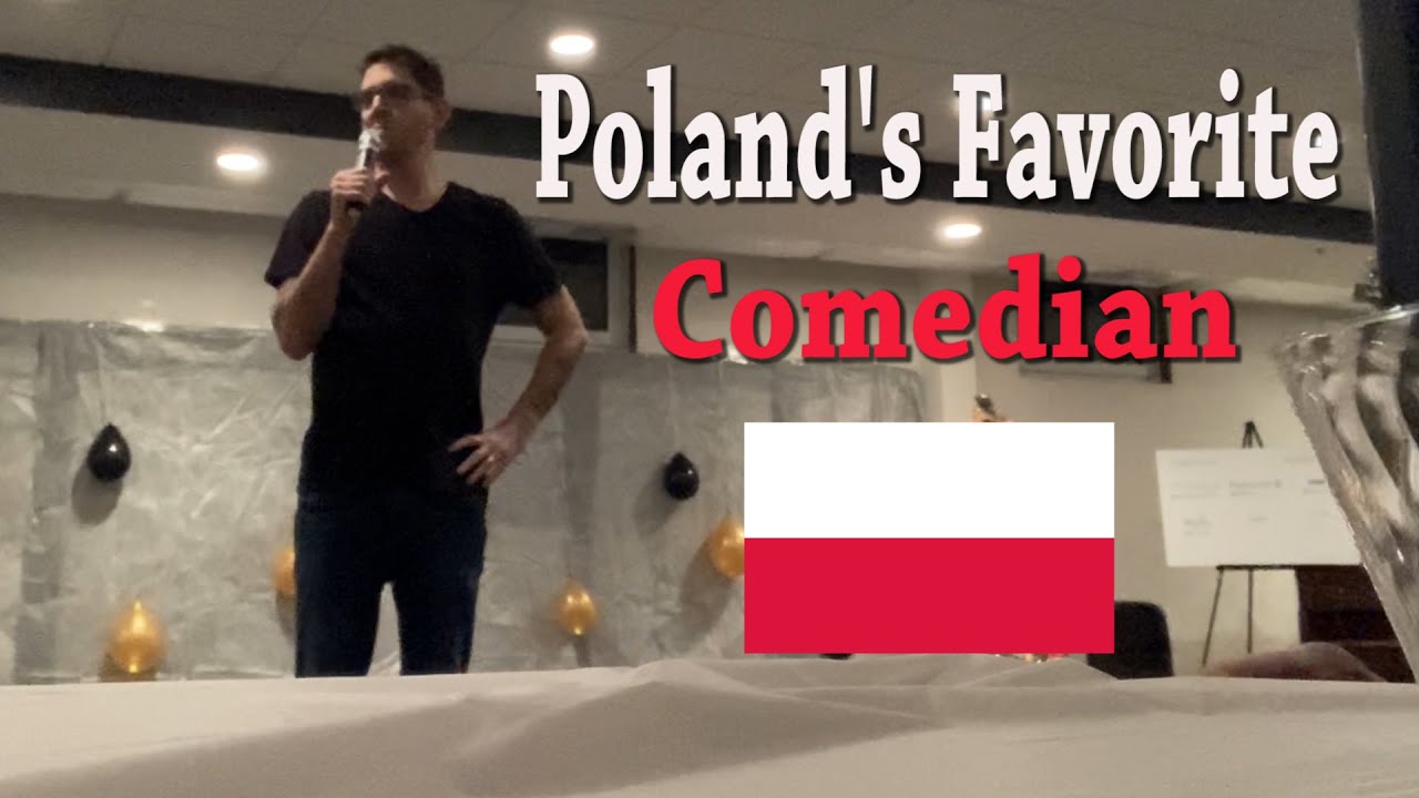 Poland's Favorite Comedian- Brad Pierce - YouTube