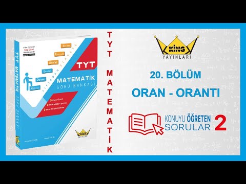 20. Bölüm ORAN - ORANTI Konuyu Öğreten Sorular - 2