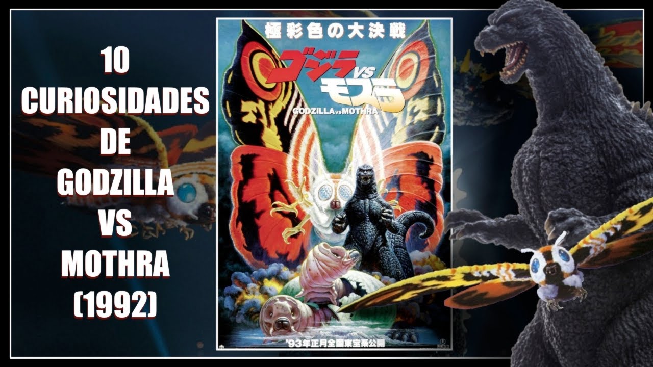 10 CURIOSIDADES de GODZILLA VS MOTHRA (1992) - Goji Dagon - YouTube