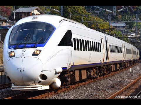 JR九州 885系, 787系 長崎本線 通過&発車映像 - YouTube