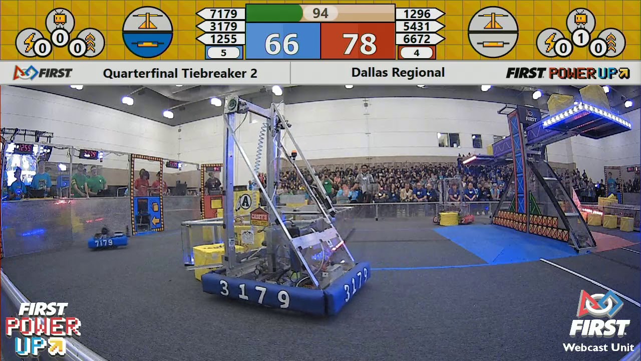 Dallas Regional FRC 2018 QF2 Match 3 - YouTube