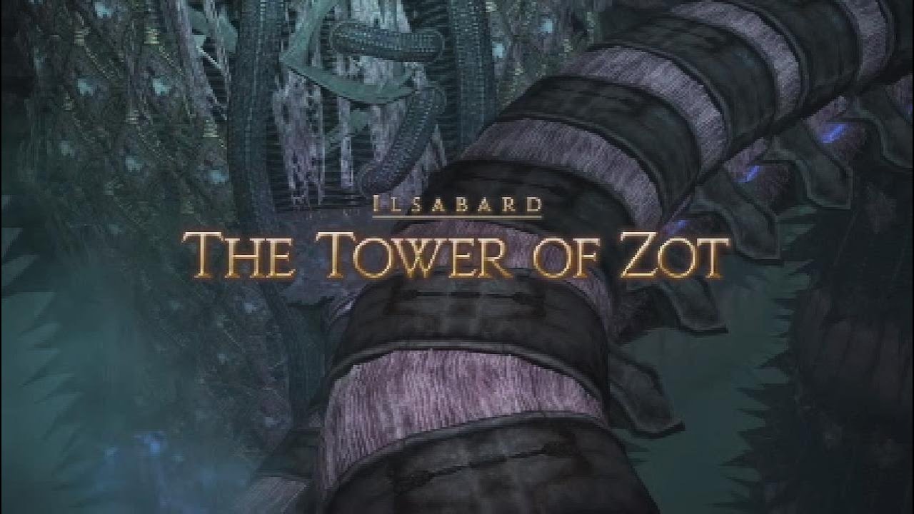 FINAL FANTASY XIV: The Tower of Zot Dungeon + CS - YouTube