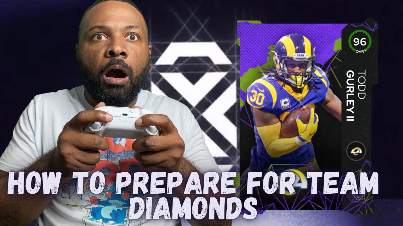 TEAM DIAMONDS IS LESS THAN 24 HOURS AWAY..ARE YOU PREPARED.... NO MONEY ...