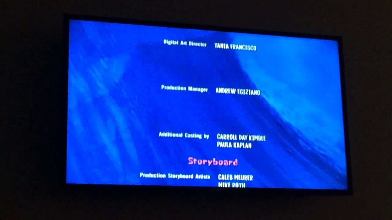 Spongebob squarepants full credits the final part 2004 | pioneer family ...