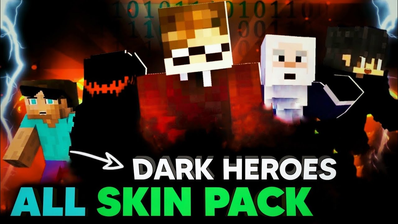 @ProBoiz95 DARK HEROES All Entity Skin Pack Download - YouTube