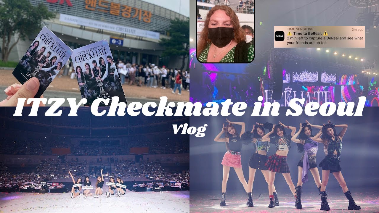 ITZY (있지) Checkmate Seoul concert vlog - YouTube