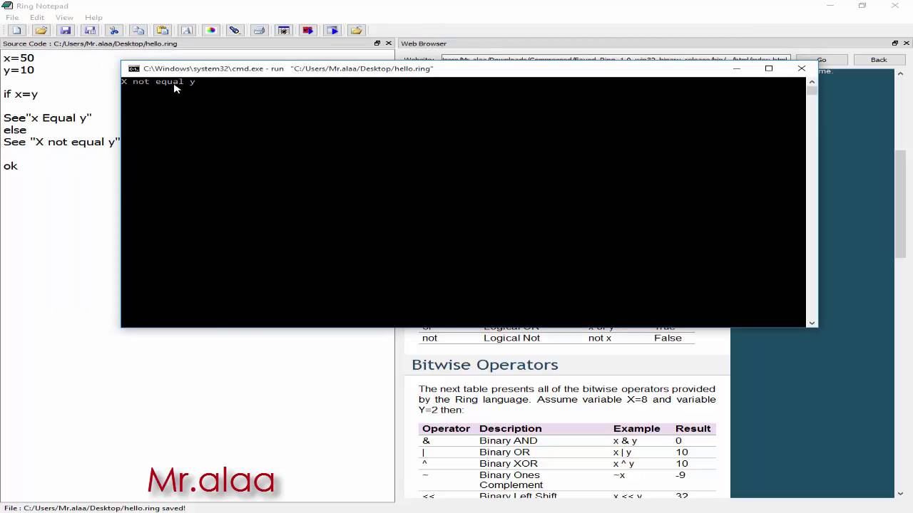 Ring Relational Operators - YouTube