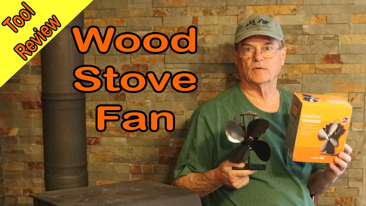 Wood Stove Fan GalaFire N429 Review and Testing - YouTube