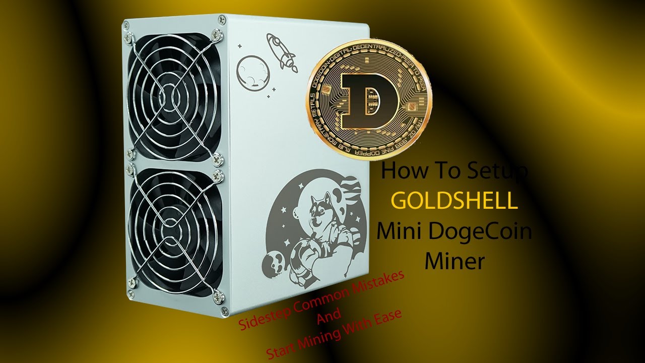 Mini DogeCoin Miner Setup - YouTube