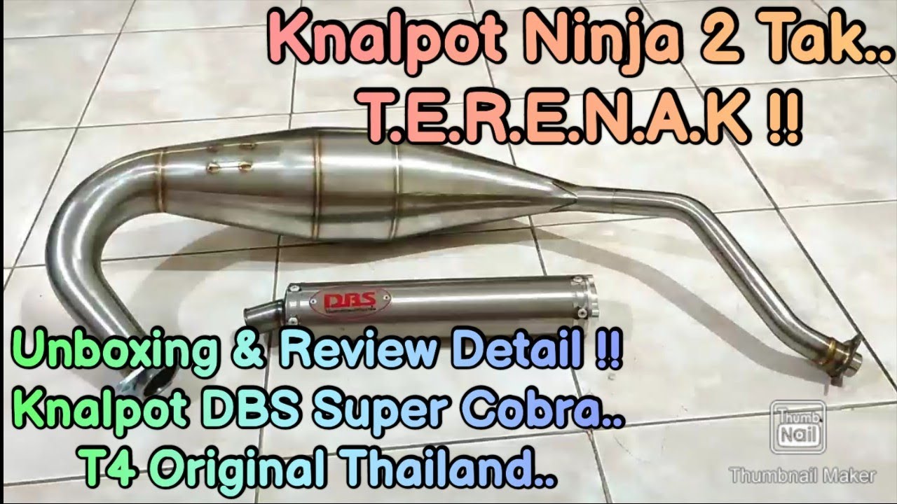 UNBOXING & REVIEW DETAIL | KNALPOT DBS SUPER COBRA ORIGINAL THAILAND ...