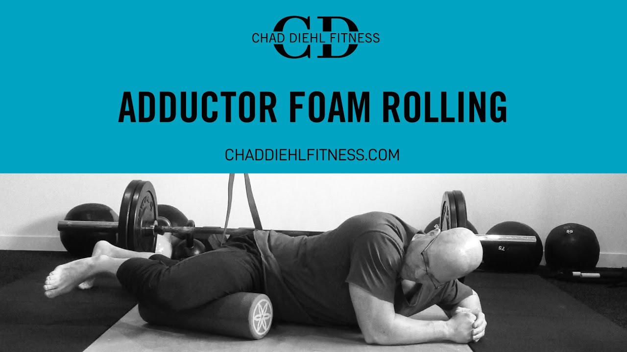 Adductor Foam Rolling - Start Squatting Deeper ! - YouTube