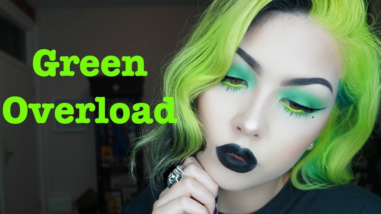 Green Overload | Morphe 35B Palette - YouTube