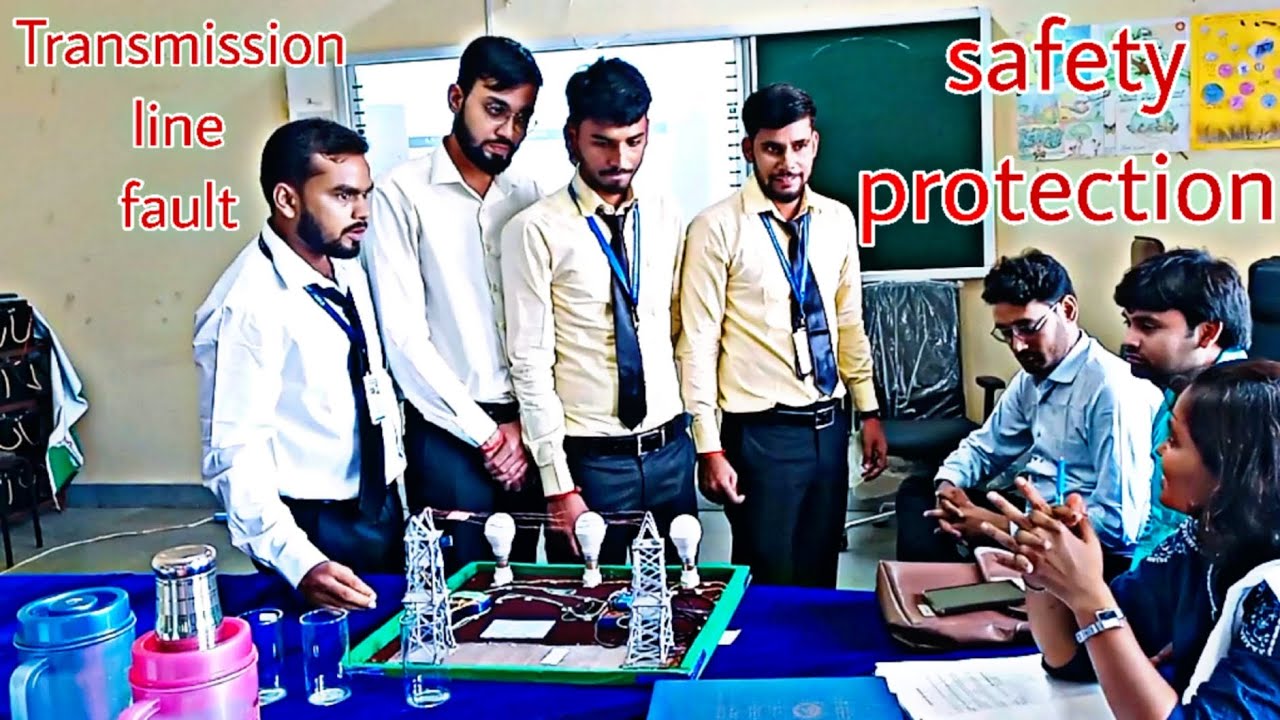 Transmission line fault safety protection project #safetyfirst #safety ...
