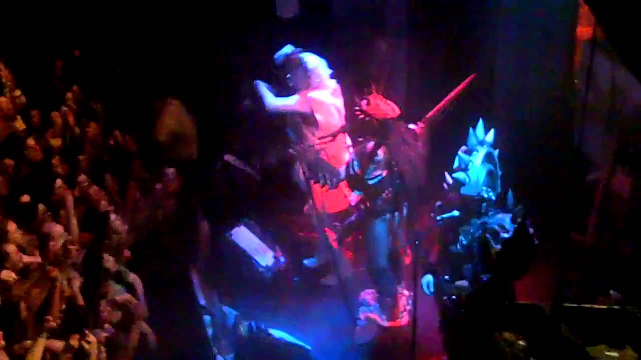 Lady GaGa joins GWAR on stage (Rare Footage!!!) - YouTube