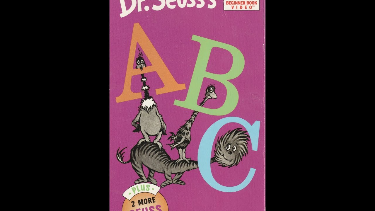 Dr. Seuss Beginner Book Video: Dr. Seuss's ABC plus 2 More Seuss ...