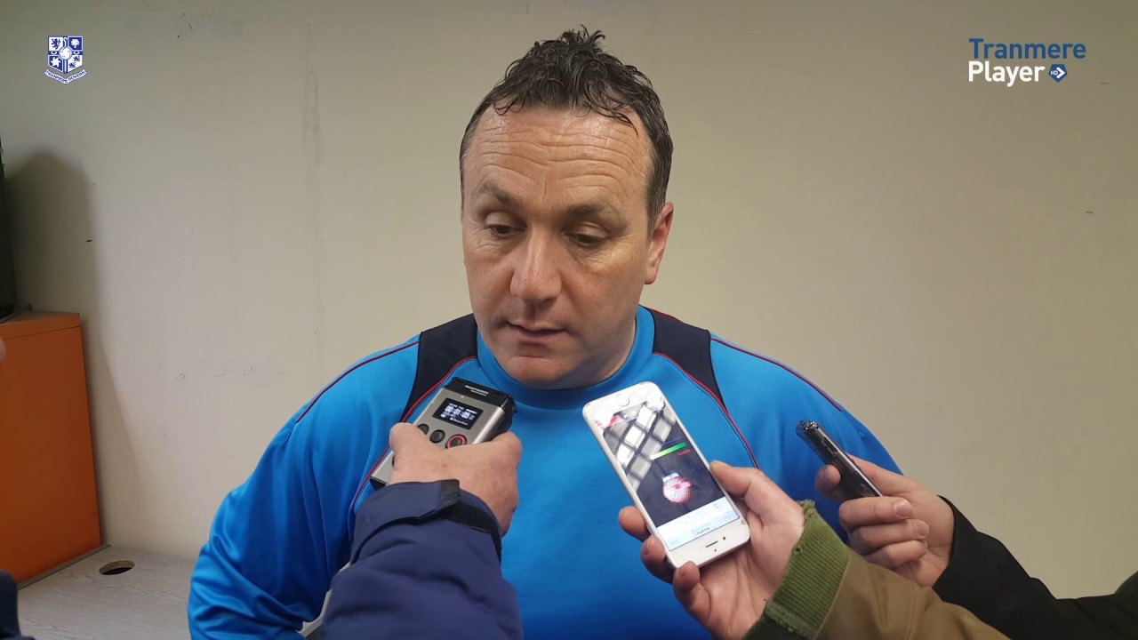 POST-MATCH: Micky Mellon (Sutton United H) - YouTube