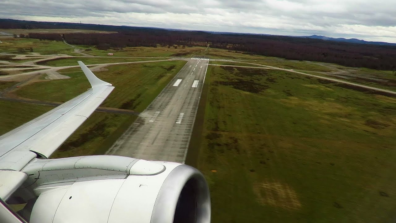 FLYBE Embraer 195 WING VIEW Takeoff from Cologne Airport (CGN)! - YouTube