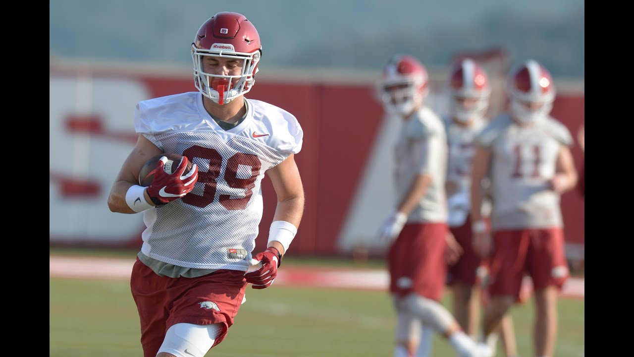 Grayson Gunter Arkansas Media Day - YouTube