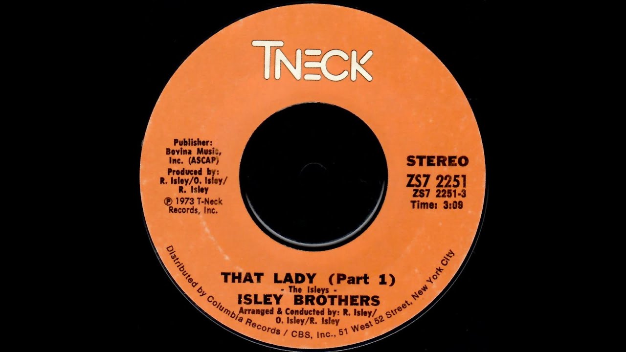 Isley Brothers "That Lady" (Part 1) - YouTube