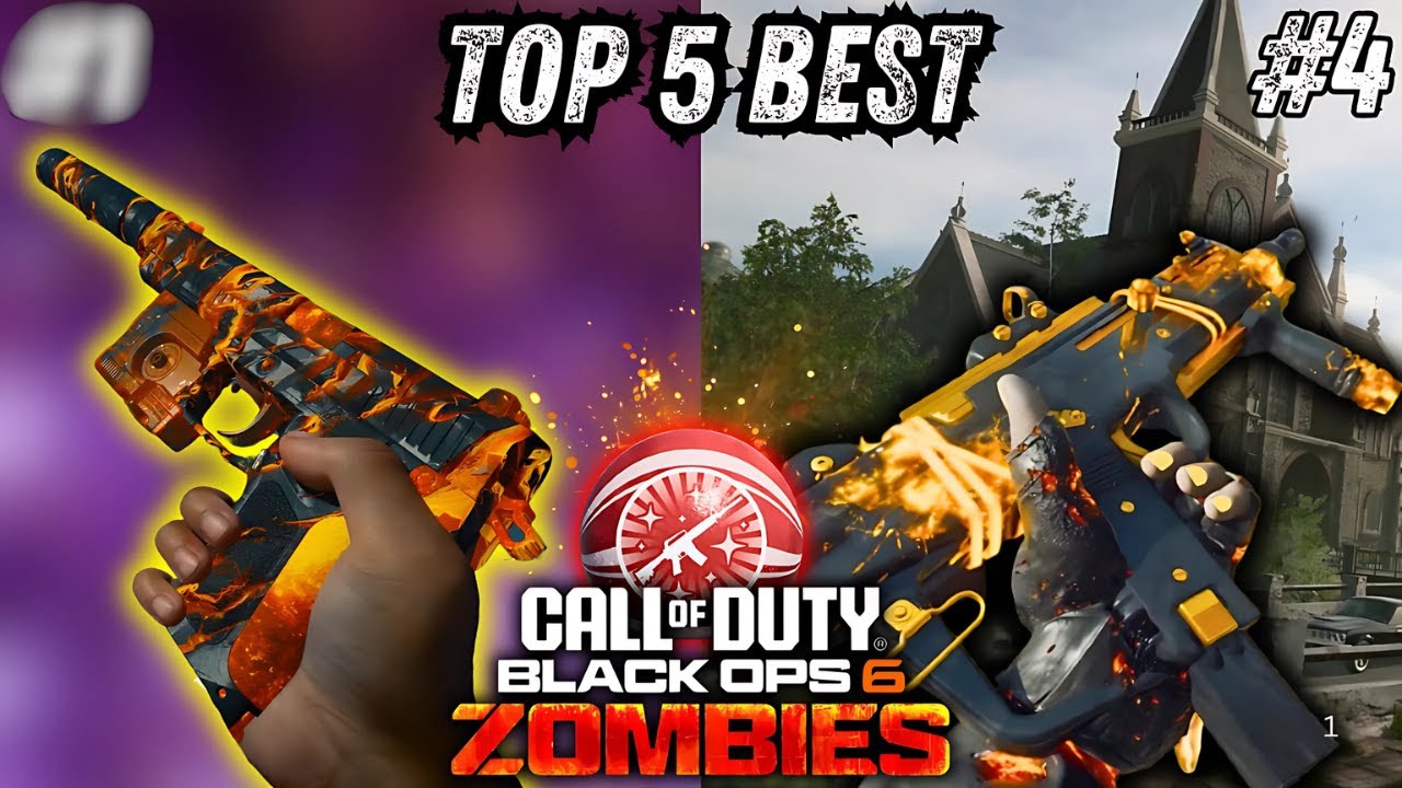 Top 5 Best Weapons in Black Ops 6 Zombies Season One OP Loadouts - YouTube